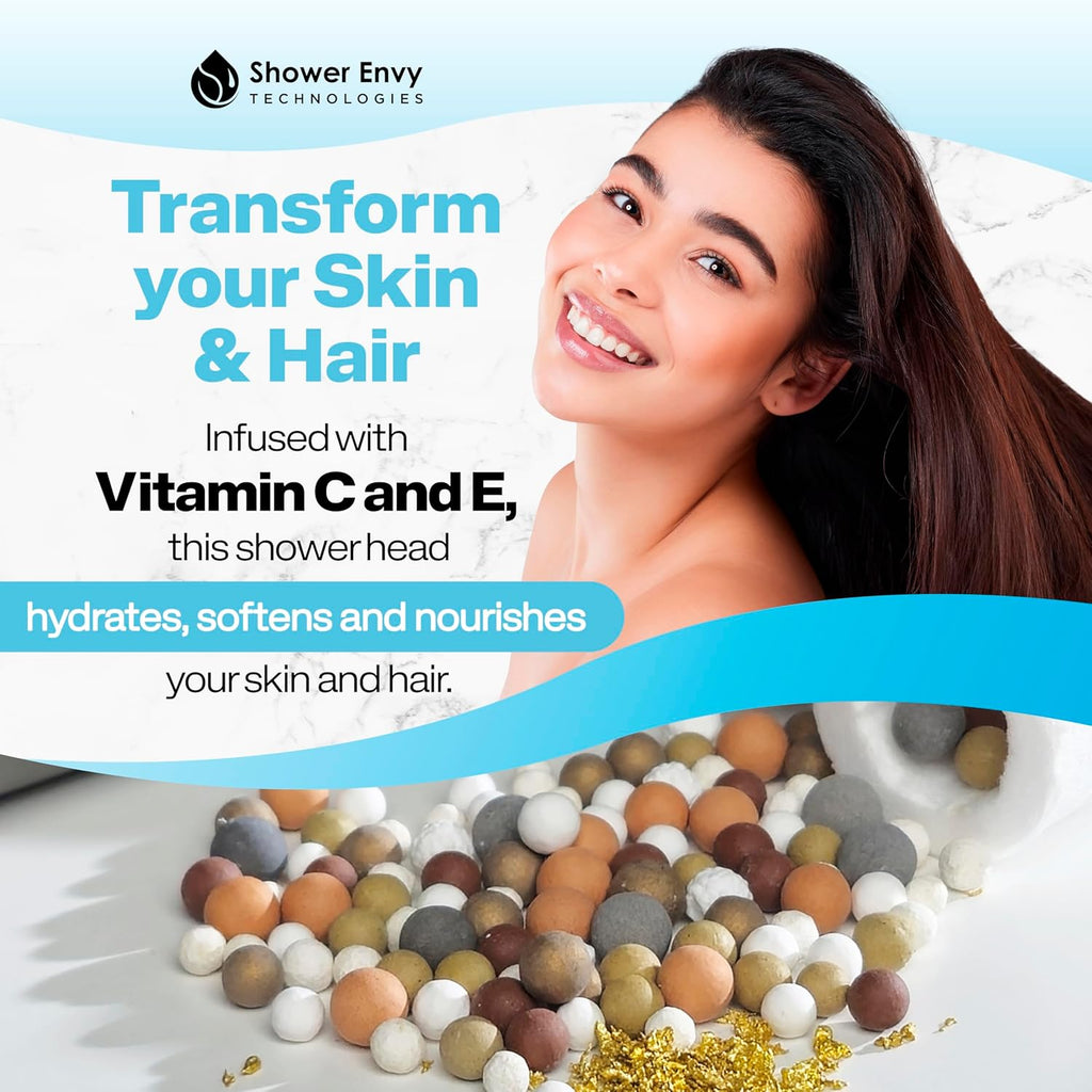 Effective Shower Head with Mineral Filter – ShowerEnvy