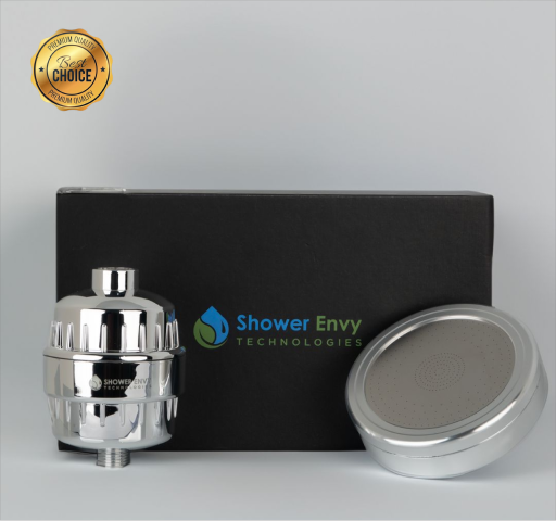 Showerenvy 5.0 Advanced Showerhead + Vitamin A, C & E Infuser – ShowerEnvy