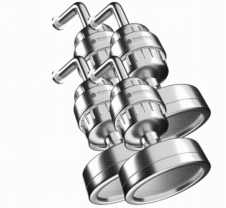 Effective Shower Head with Mineral Filter – ShowerEnvy