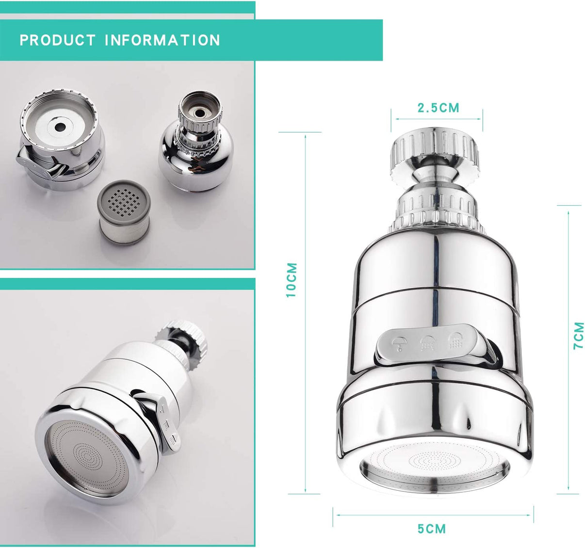 Shop High Pressure Kitchen Faucet Filter – ShowerEnvy