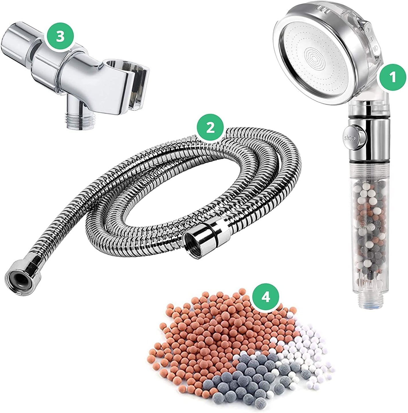 Effective Shower Head with Mineral Filter – ShowerEnvy